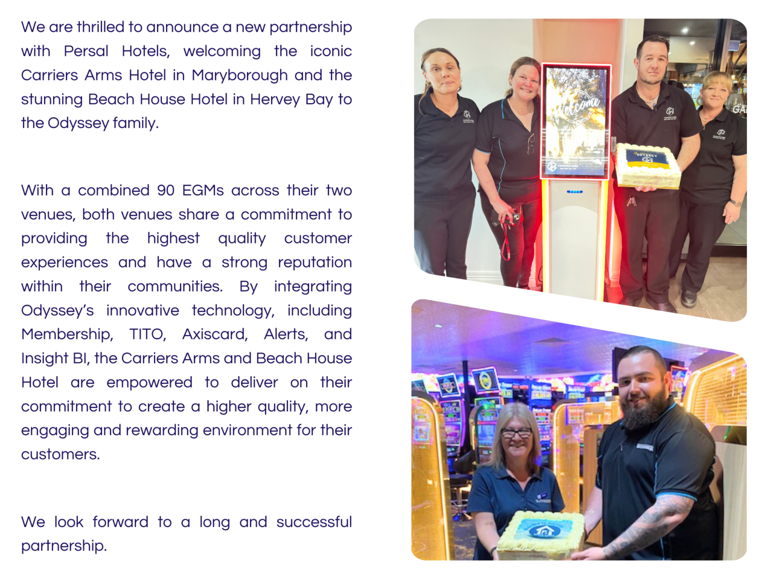 Carriers Arms Hotel/Beach House Hotel - Odyssey Gaming Services